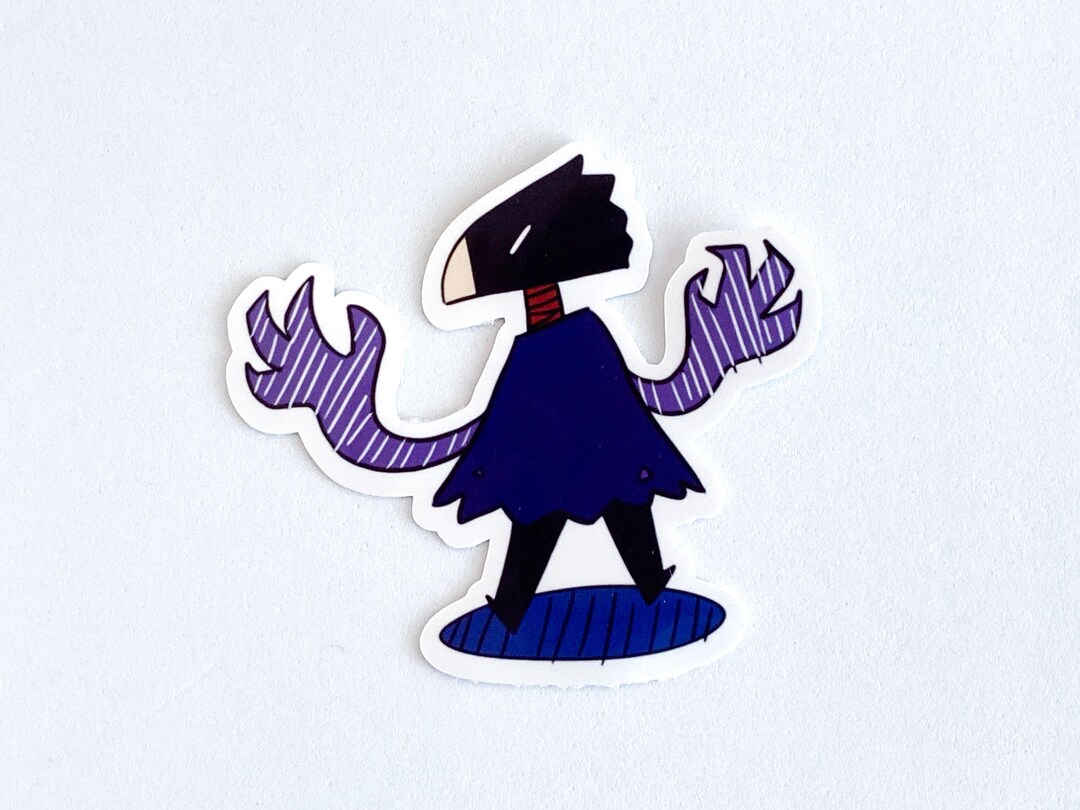 Tokoyami/dark Shadow Sticker 3" | My Hero Academia - Etsy