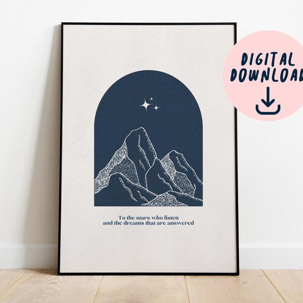 Acotar Poster - Etsy