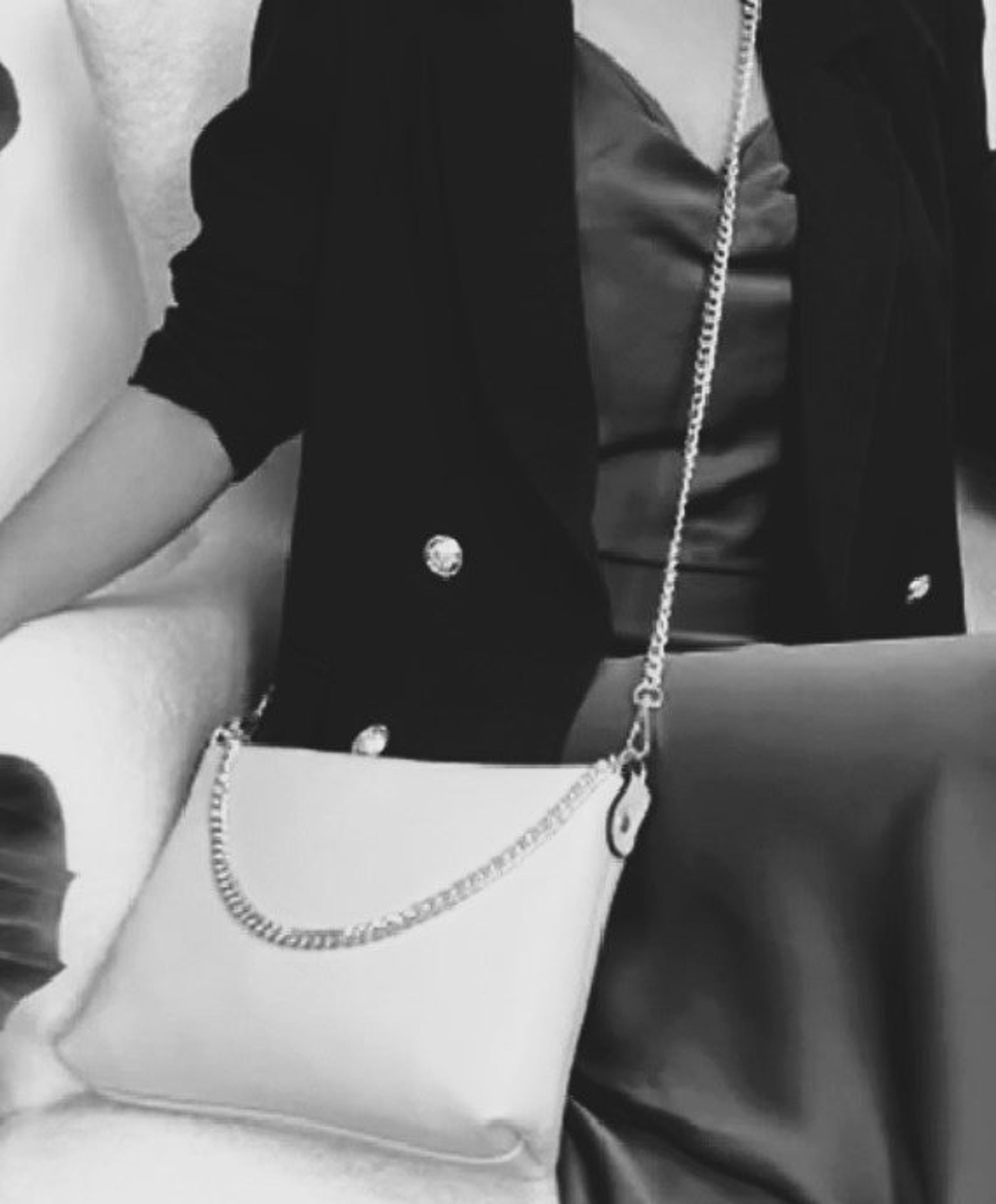 Real Leather Silver Leather Bag, Silver Crossbody Bag, Silver Shoulder ...