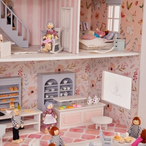 House of Rome Handmade Wooden Dollhouse Perfect Birthday Gift for Kids ...