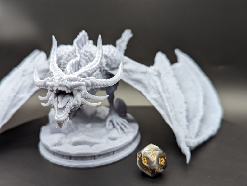 Thornscale Dragon | Huge Miniature | Dnd | Pathfinder | TTRPG | 8k ...