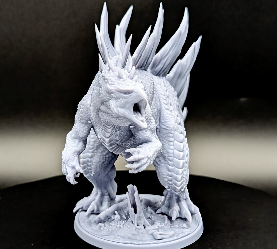 Kaiju Stegosaurus Monster Tarrasque Primitive Creature Dinoworld Huge ...