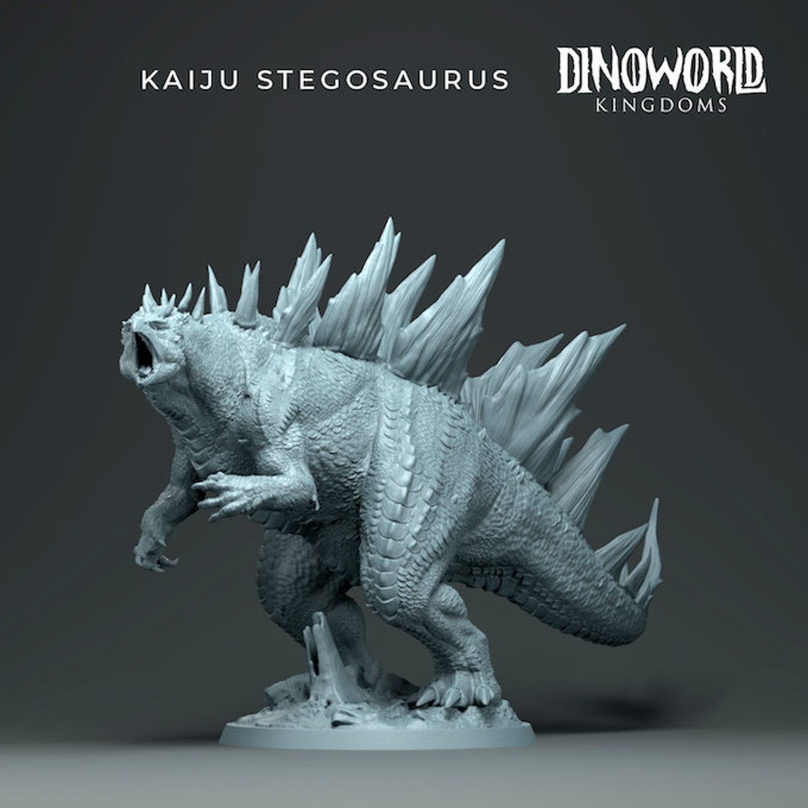 Kaiju Stegosaurus - Monster - Tarrasque - Primitive Creature ...