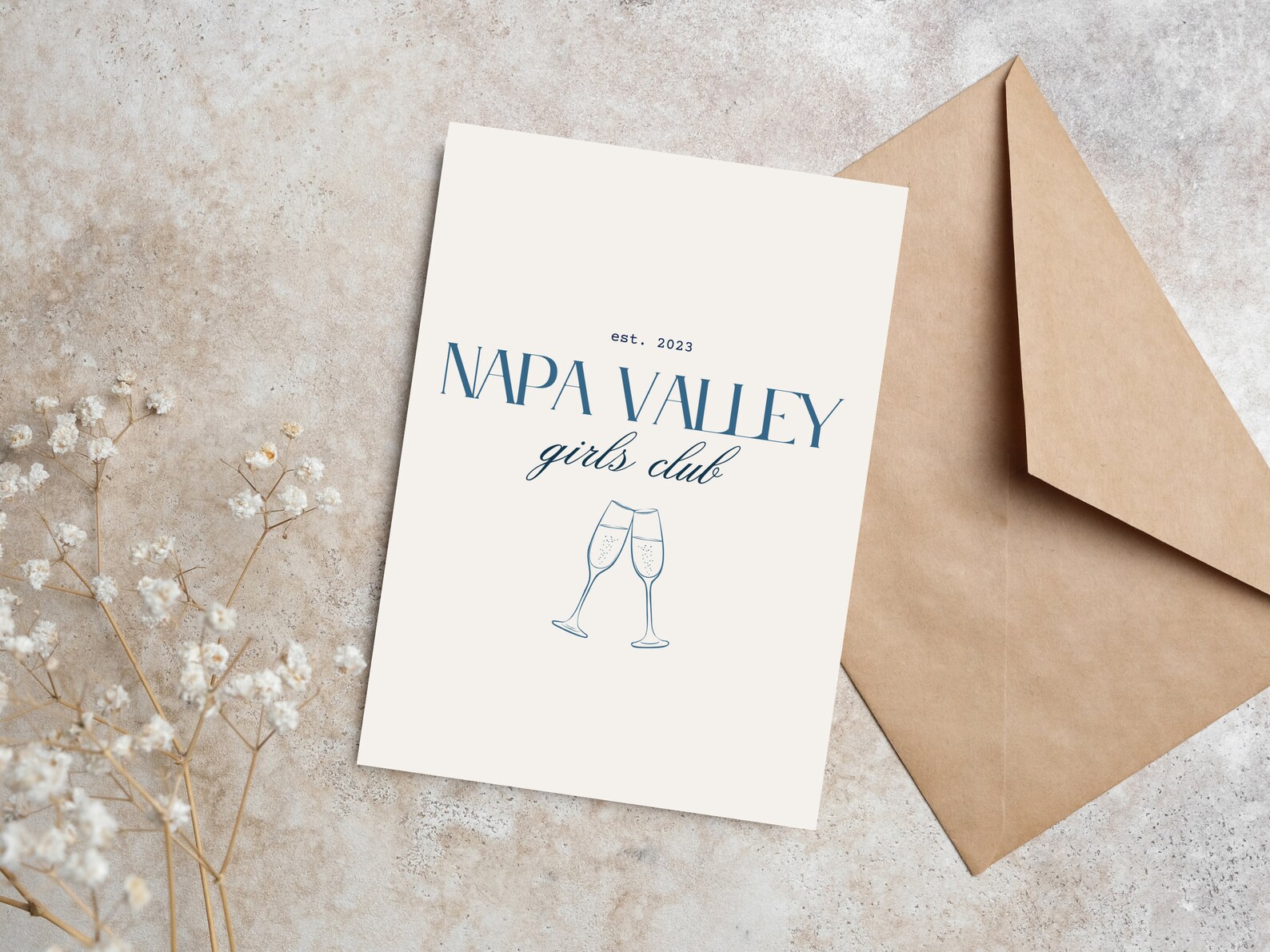 Simple Printable Bachelorette Card | Editable Canva Template | Digital ...