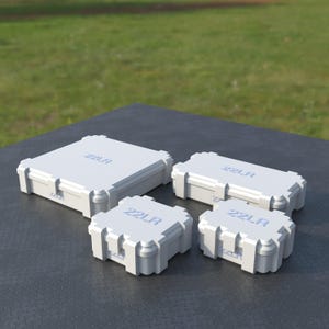 Digital STL File ABOX Ammo Box 22 LR Ammunition Storage Ammo Crate 22lr ...