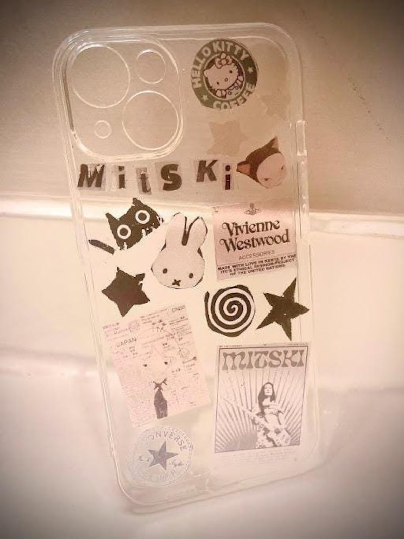 Mitski Vintage Design on Clear Phone Case - Etsy