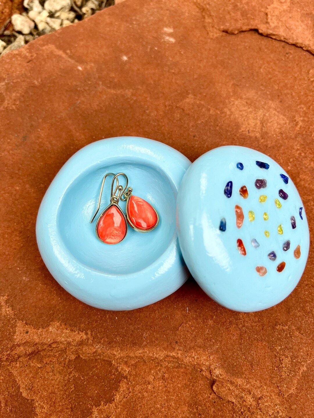 Cute Trinket Dish With Lid - Etsy
