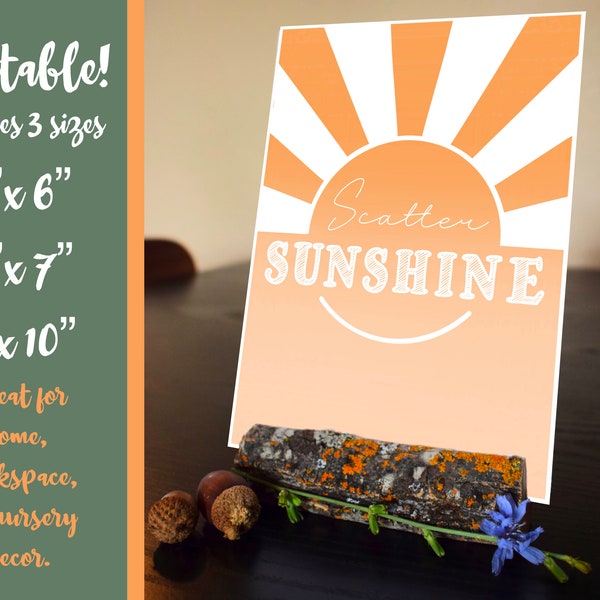 Scatter Sunshine - Etsy