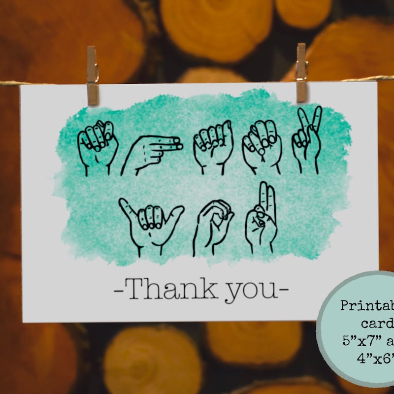 Sign Language - Etsy