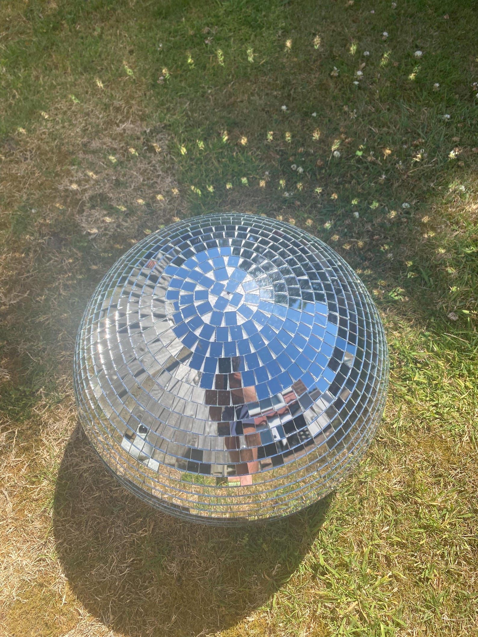Reflective Disco Ball Helmet: 70s Rave Festival Headgear New Years - Etsy