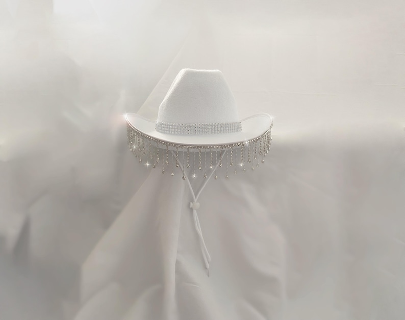 Cowgirl Hat: Sequin Western Party Costume Accessory - Etsy UK
