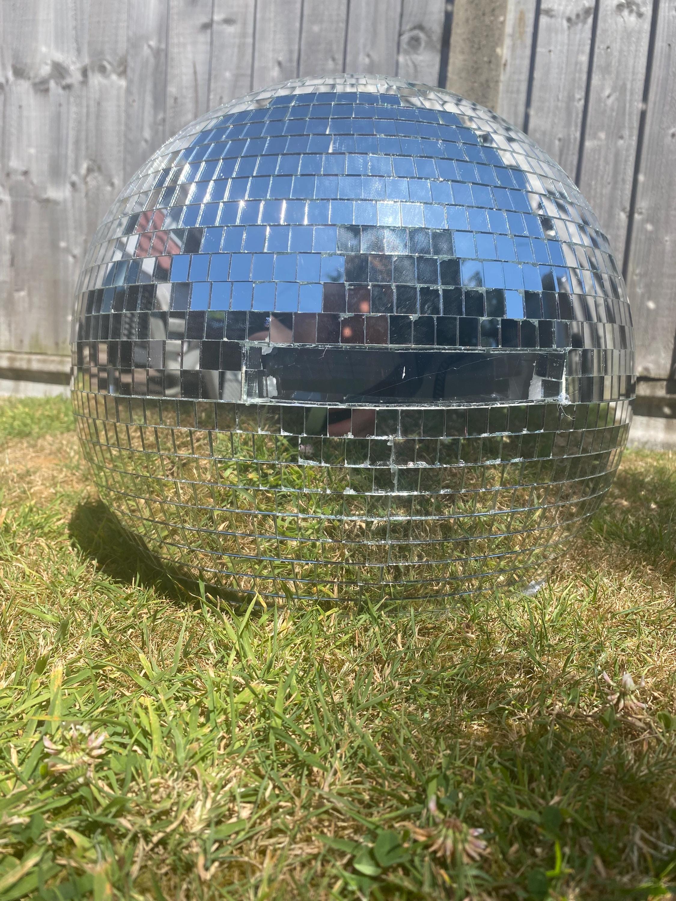 Reflective Disco Ball Helmet: 70s Rave Festival Headgear New Years - Etsy