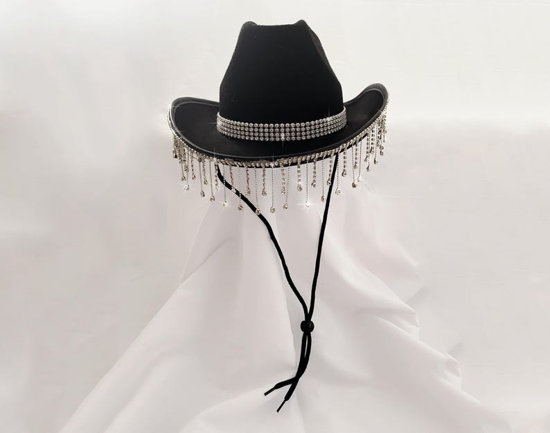 Cowgirl Hat: Sequin Western Party Costume Accessory - Etsy UK