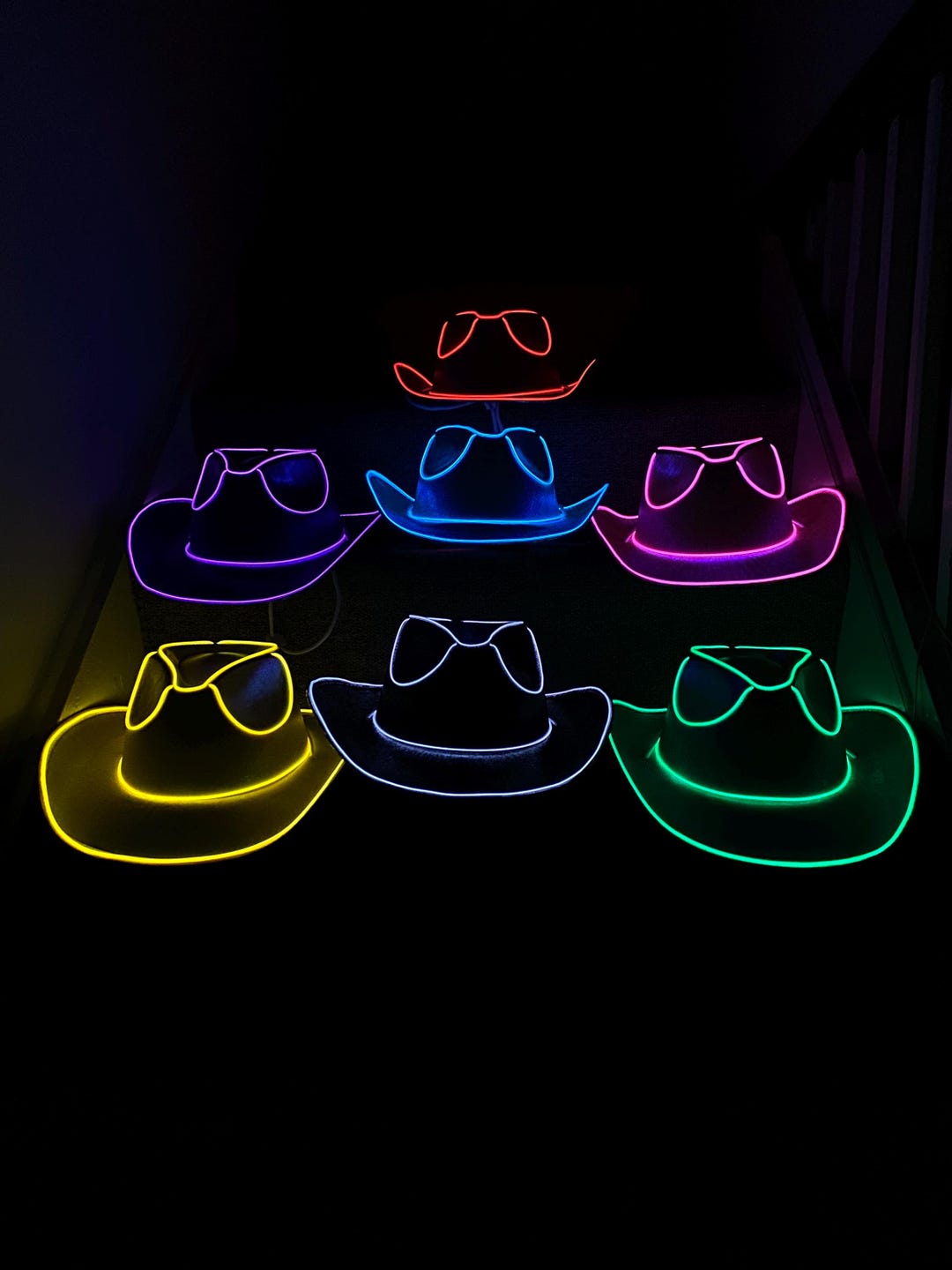 RESRVED for Gabriella - 50 X LED Hats. - Etsy