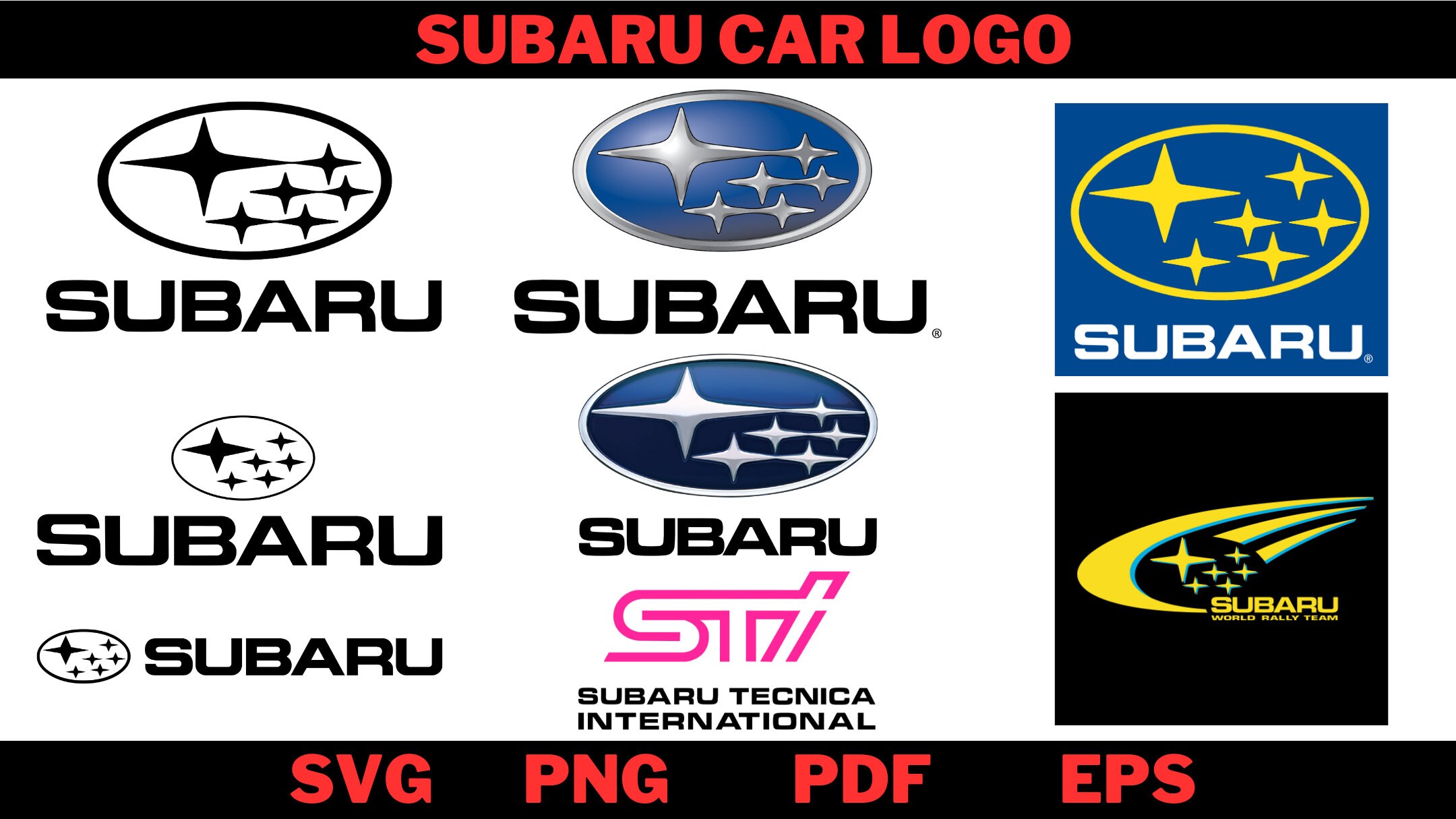 Subaru Car Symbol