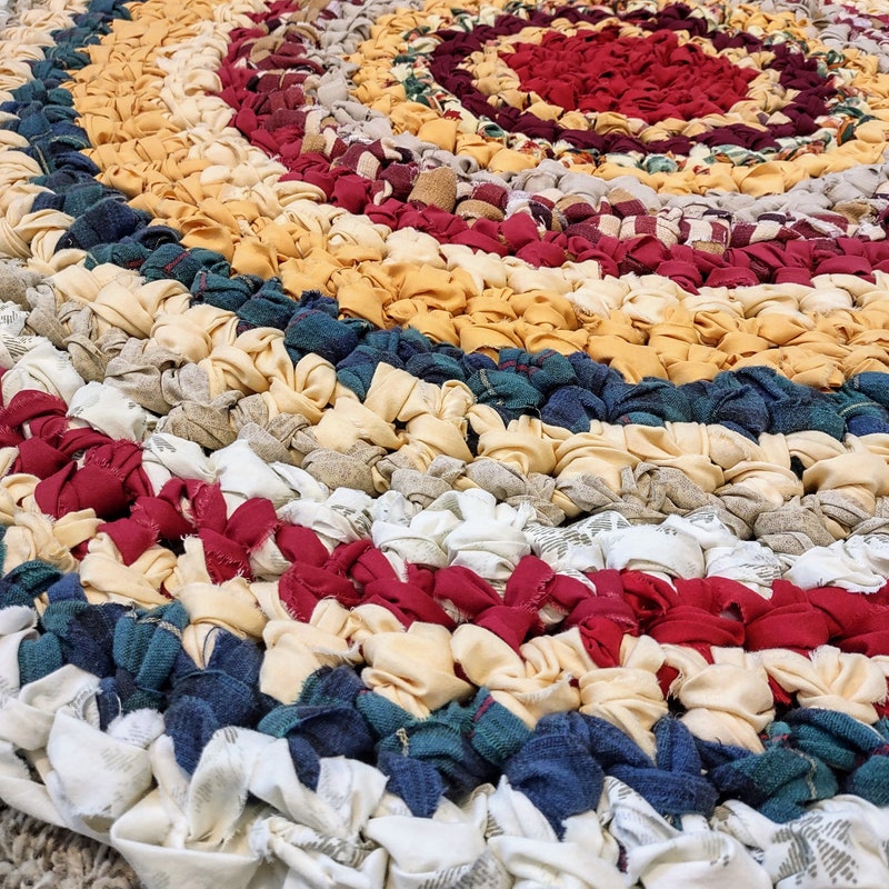 Crochet Rag Rug - Etsy