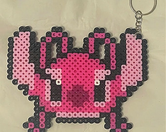 Lilo and Stitch (stitch) Perler Bead Pixel Art Keychains - Etsy