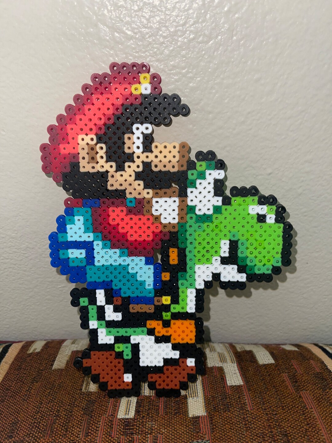 Super Mario Bros Yoshi Pixel Art - Etsy Ireland
