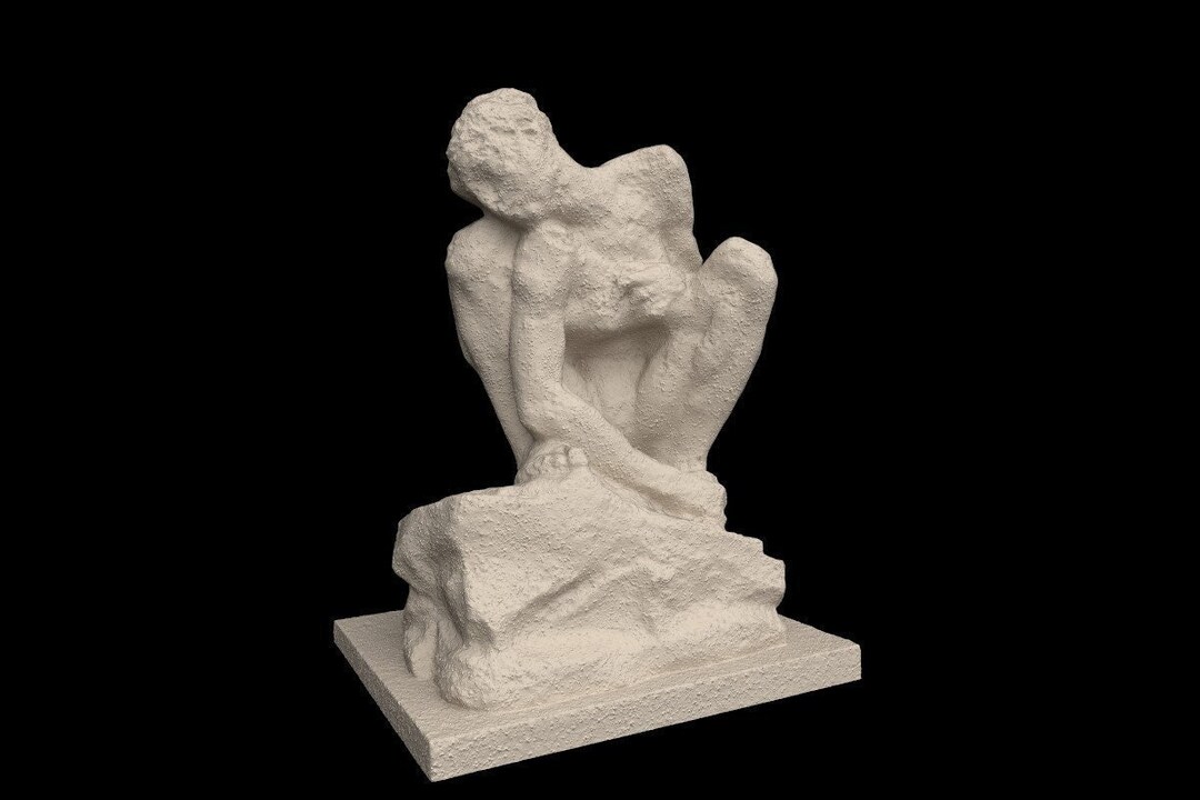 Crouching Woman Statue Auguste Rodin Sculpture - Etsy