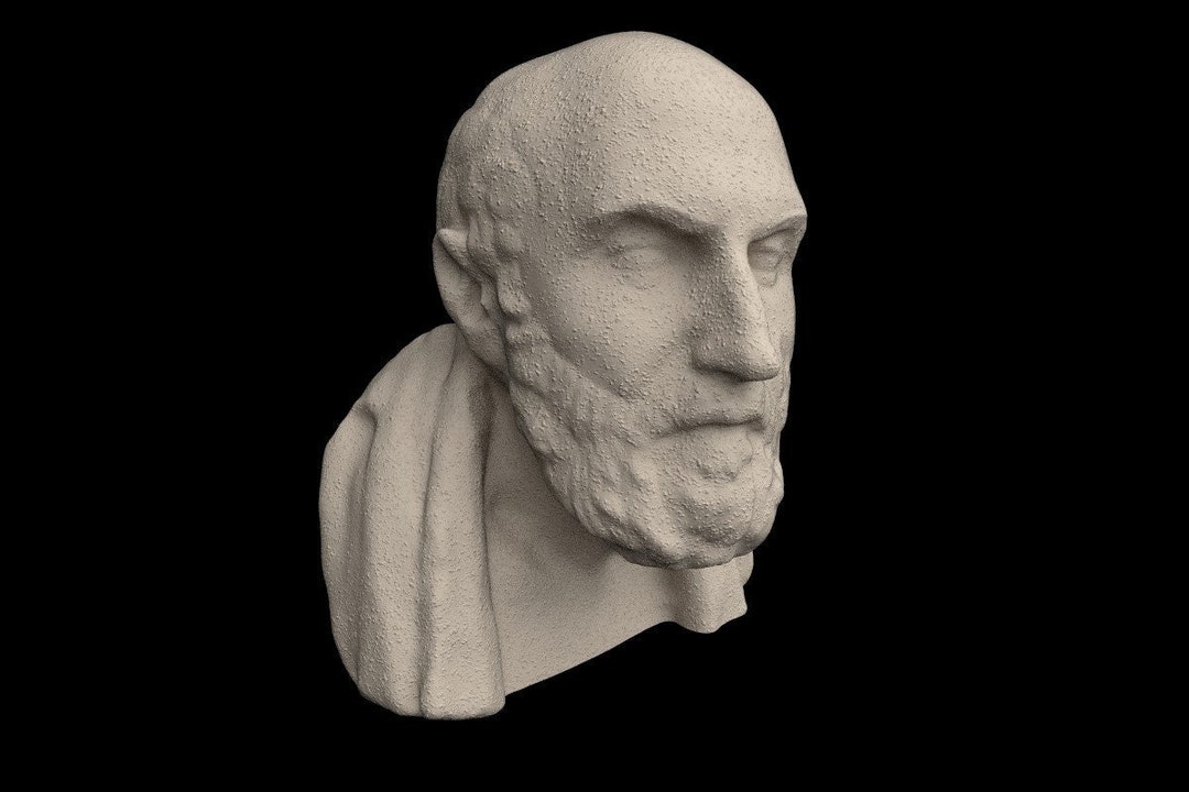 Bust of Chrysippos Statue Chrysippos Bust Sculpture Greek - Etsy