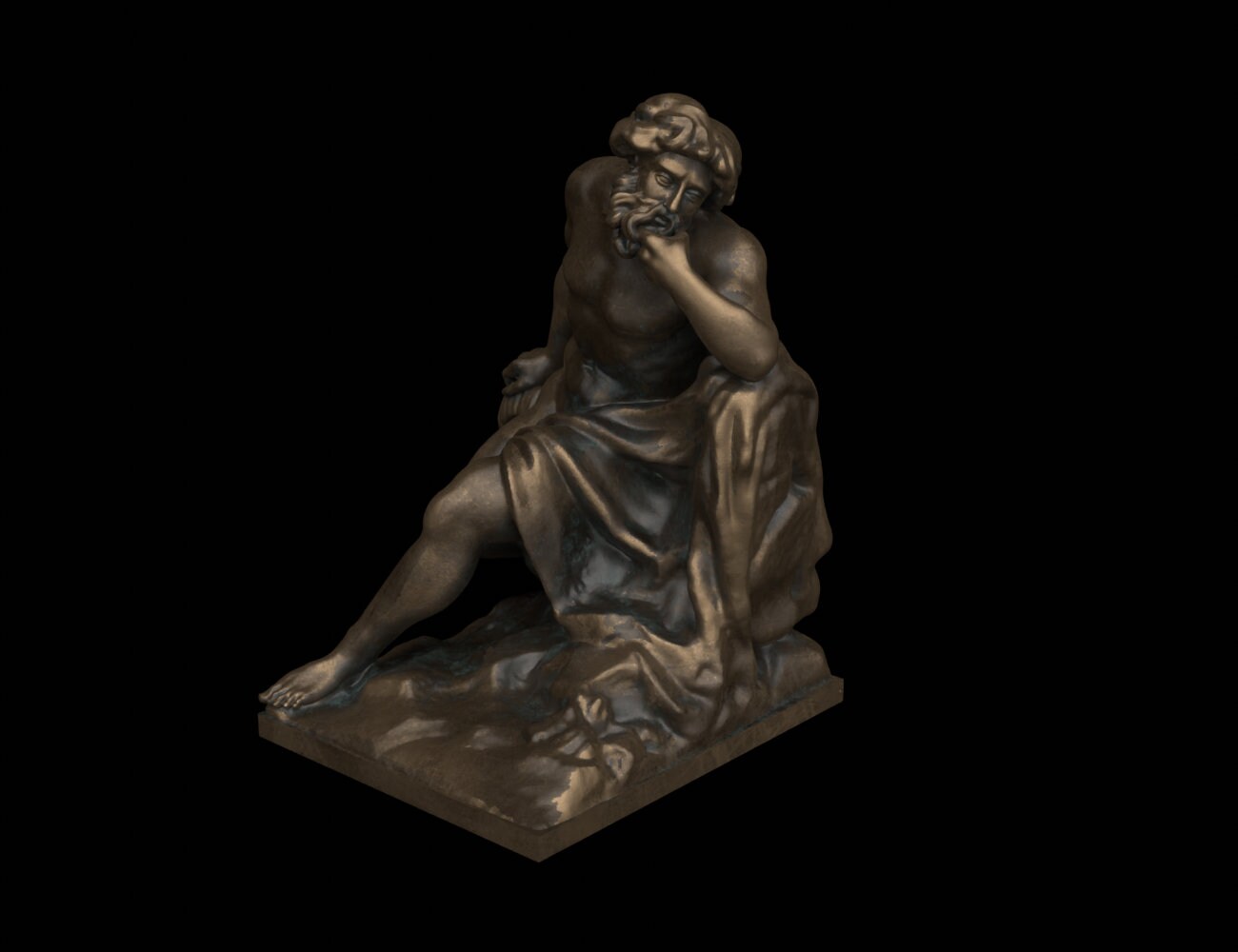 Plutus God of Wealth Statue Plutus Sculpture Greek Art - Etsy UK