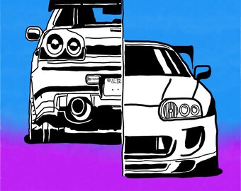JDM LEGENDS - Etsy