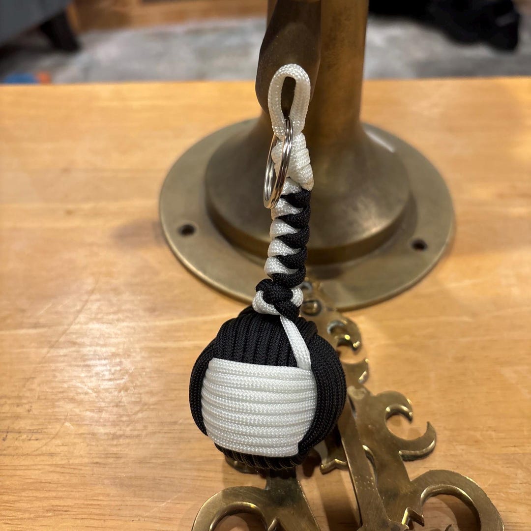 Monkey Fist Floating Keychain - Etsy