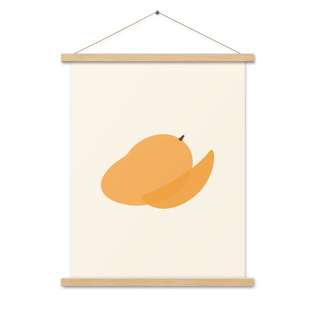Minimalist Philippine Mangoes Hanging Poster Wall Decor Wall Art Food ...