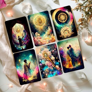 Tarot Deck, Tarot Cards With Guidebook, Indie Tarot Cards, Unique Tarot ...