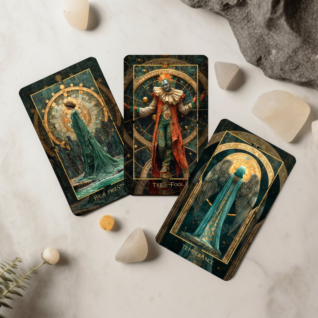 Tarot Deck, Tarot Cards With Guidebook, Indie Tarot Cards, Unique ...