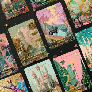 Tarot Deck, Tarot Cards With Guidebook, Indie Tarot Cards, Unique Tarot ...