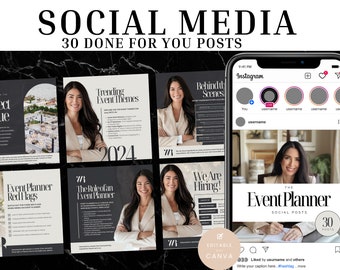 Event Planning Social Media, Events and Parrty Planner Instagram Posts ...