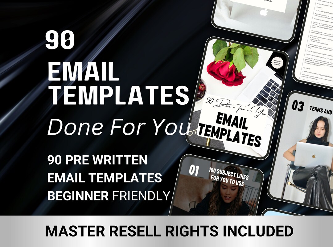 Master Resell Rights, Email Marketing Templates for Business PLR, Sell ...