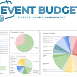 Event Planner Canva Website Template and Bundle, Events Manager Landing ...