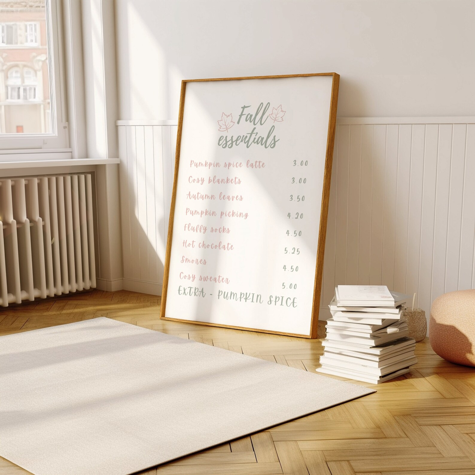 Sage Green Wall Art | Fall Essentials | Cottagecore | Autumn Room Decor ...