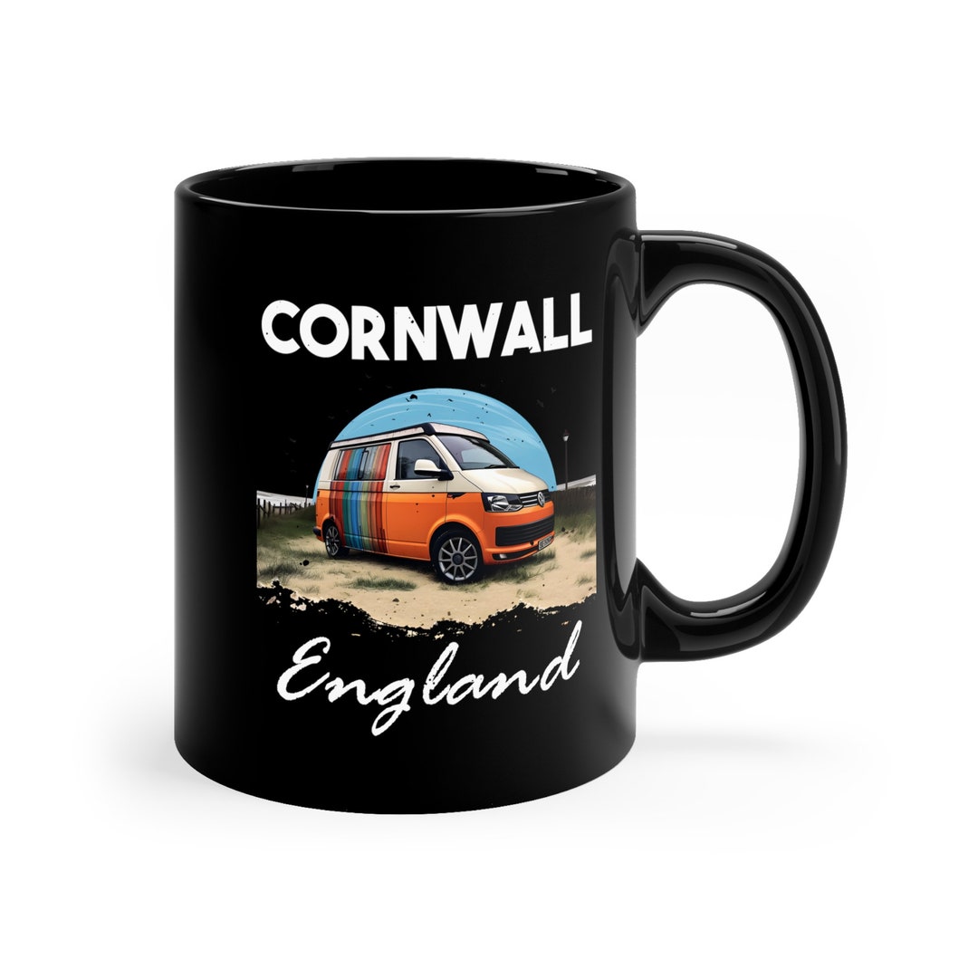 Cornwall Mug England Camper Van Mug Coastal Vibes and Camper Adventures ...