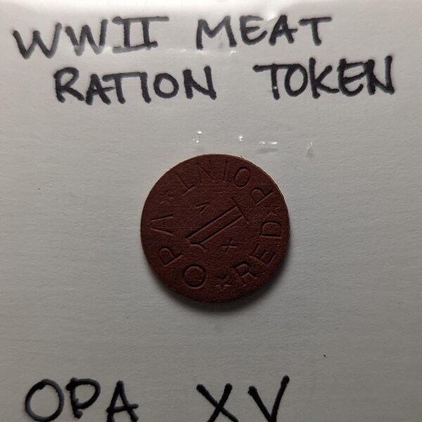 Ration Token - Etsy