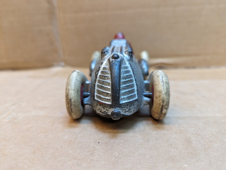7 Hubley Cast Iron Race Car - Etsy