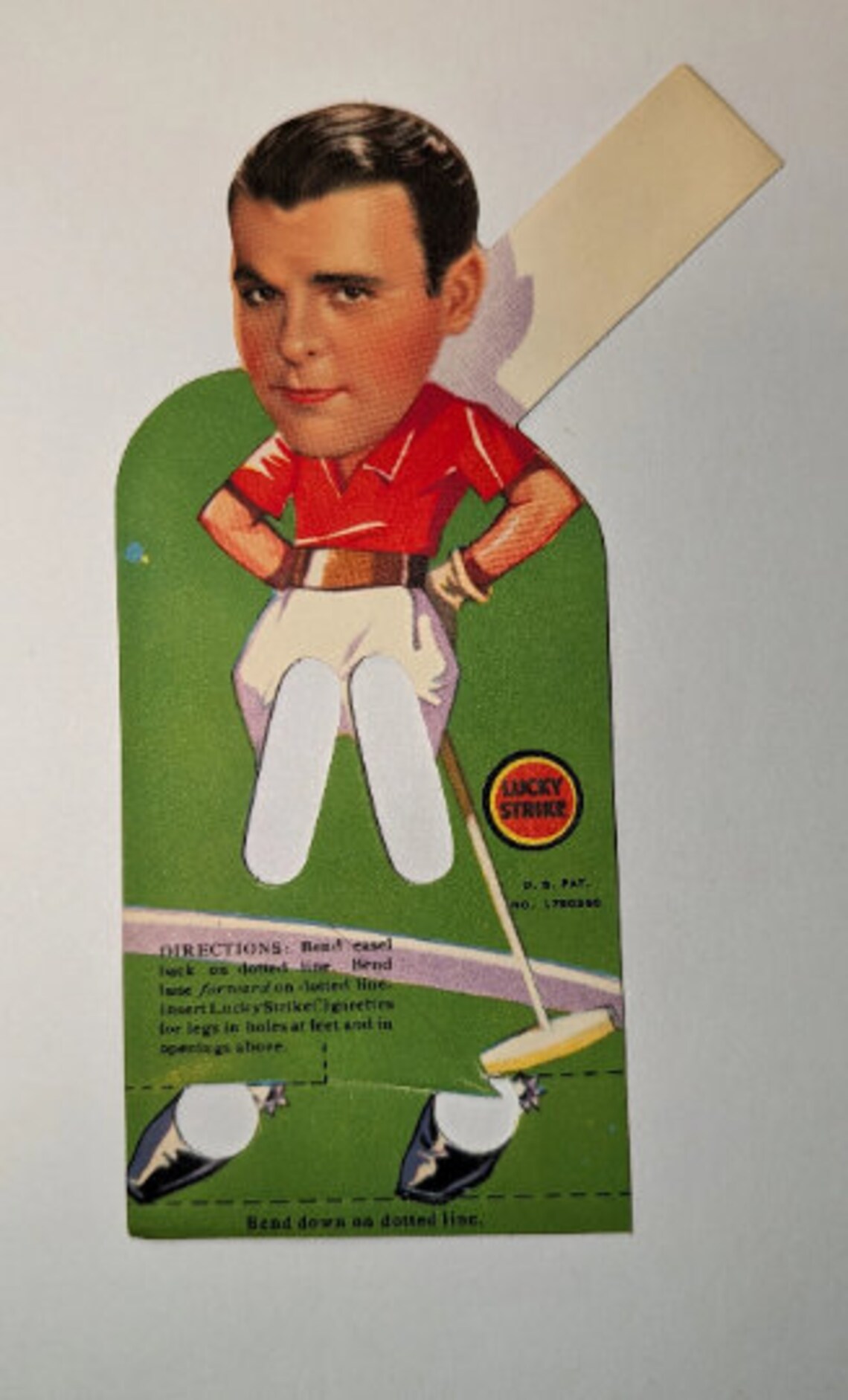 1930s T14 Lucky Strike Collectable Novelty Cards - Famous People, Men ...