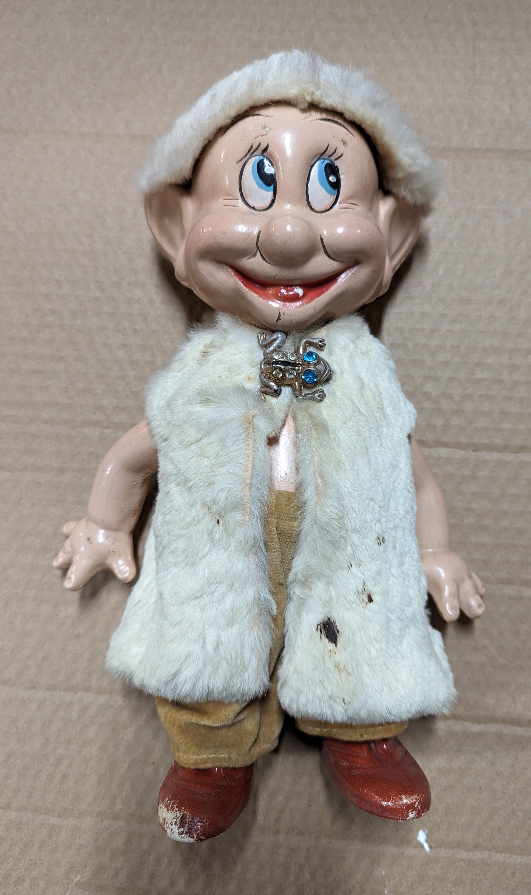 Vintage Disney Knickerbocker Dopey Doll Snow White - Etsy