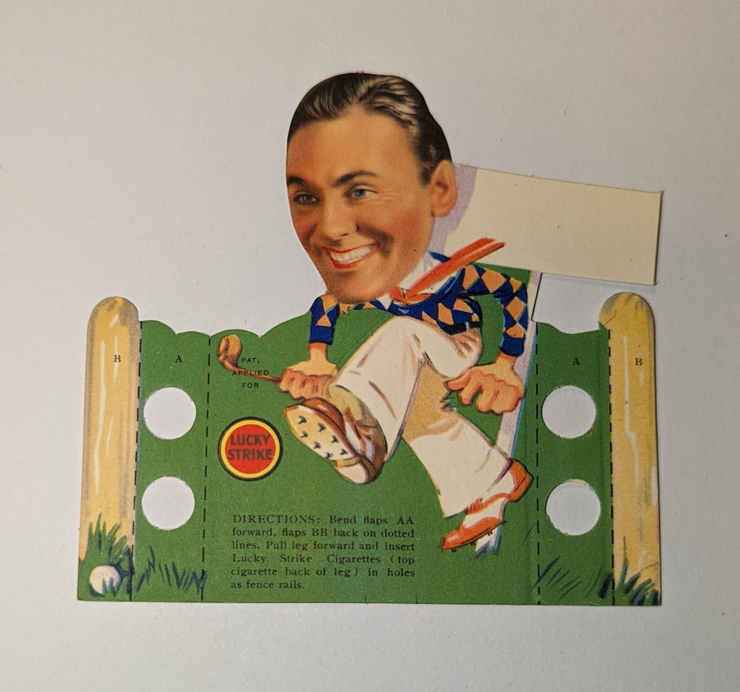 Lucky Strike T14 1930s Collectable Famous People Novelty Cards - Etsy
