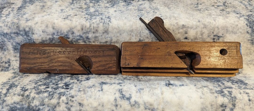 Antique Wooden Wood Planers, Set of 2 - Etsy