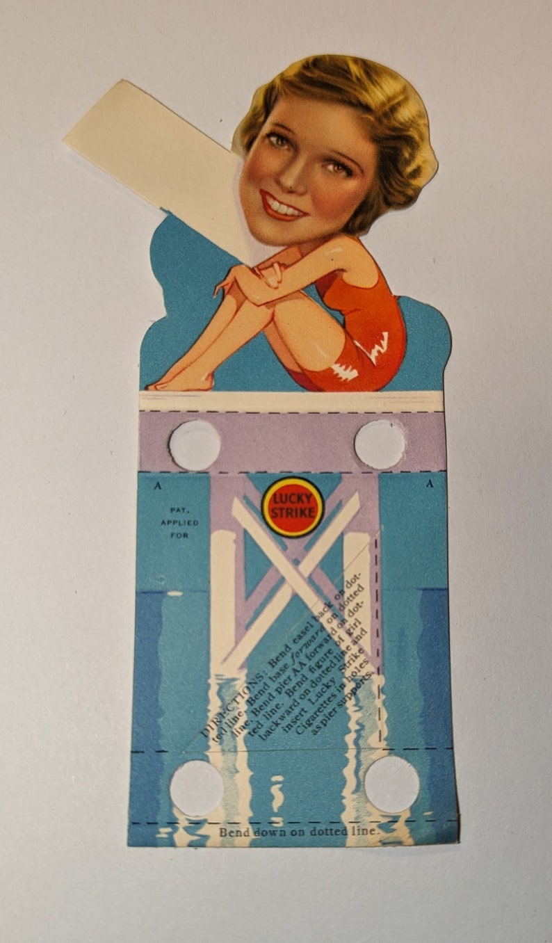 Lucky Strike T14 1930s Collectable Famous People Novelty Cards - Etsy