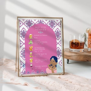 Punjabi Bar Menu: Desi Drink List Digital File, Sadi Kudi Da Viah Sikh ...