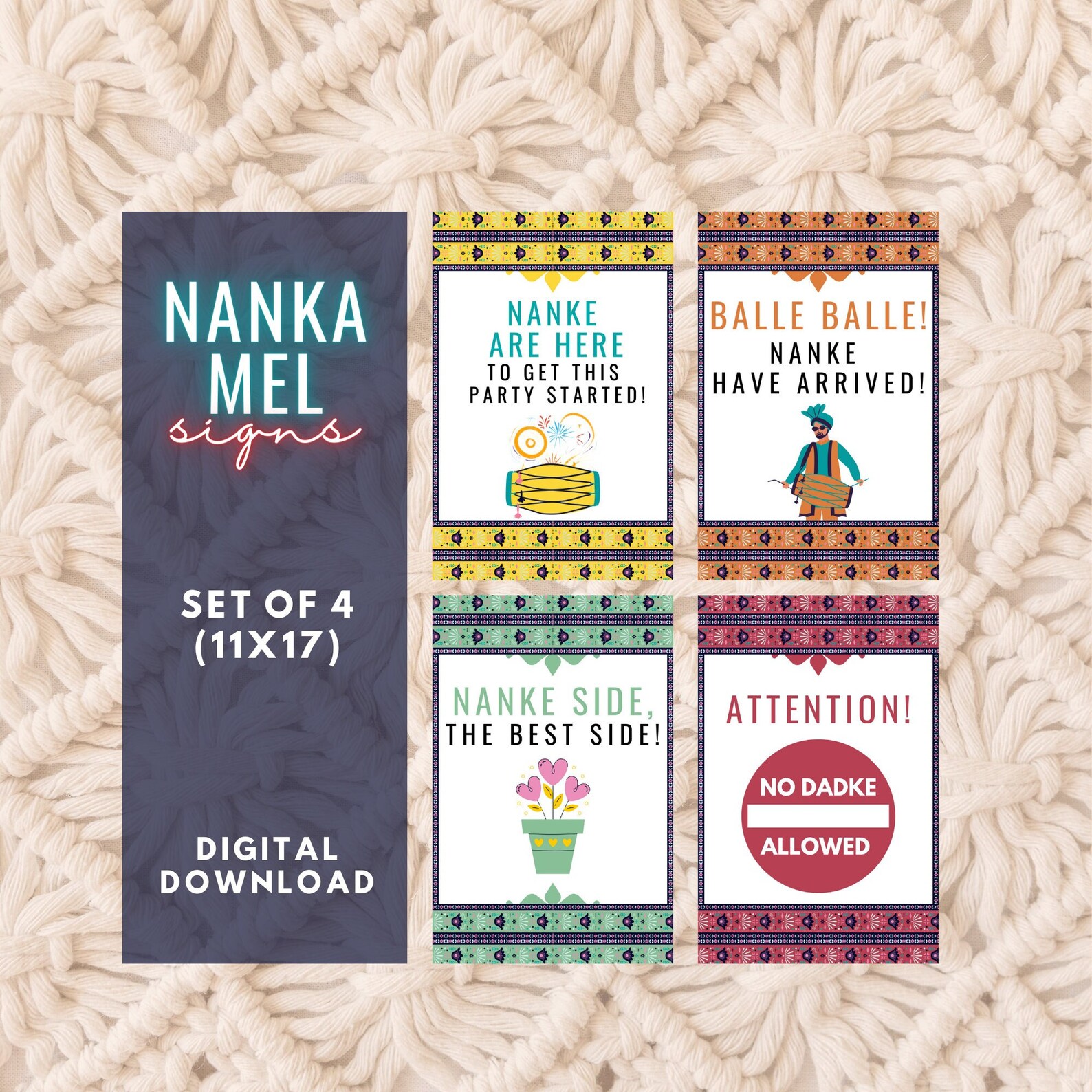 Nanka Mel Signs (4), Nanke Entrance Signage, Indian Sikh Punjabi Hindu ...