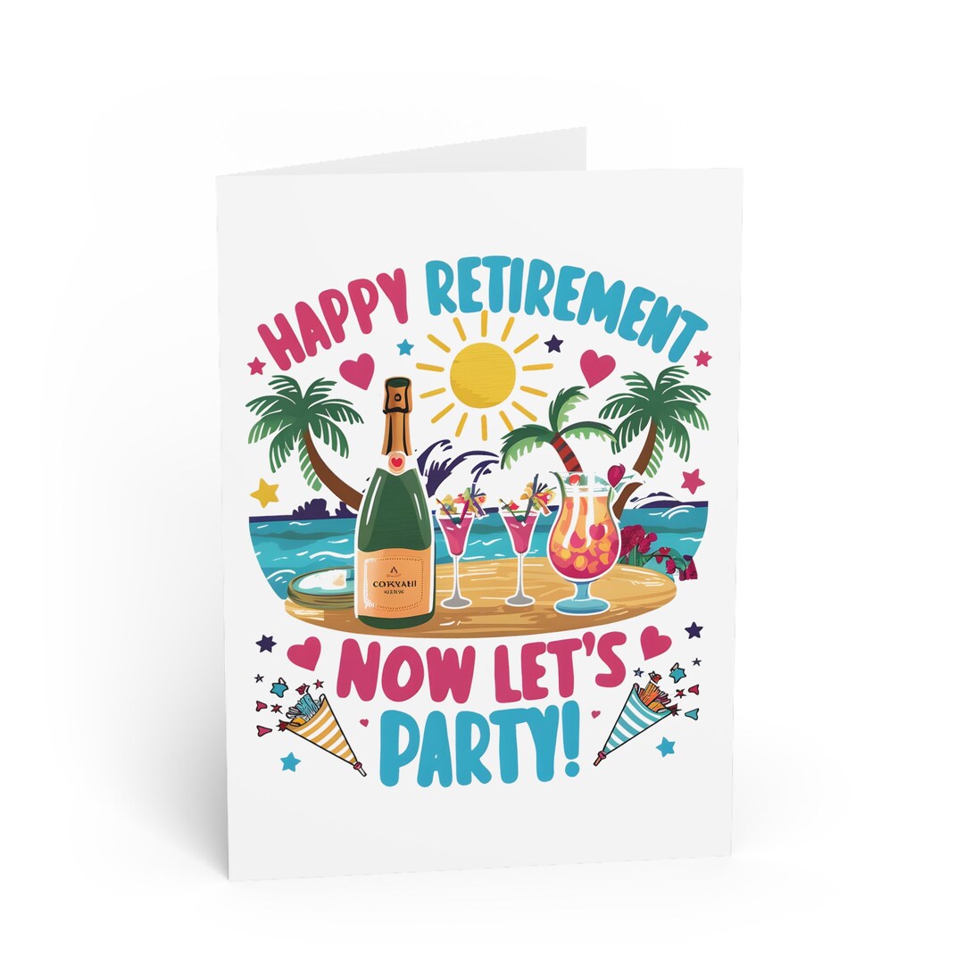 Retirement Card for Her, Leaving Card for Ladies, 7x5 Inch Greeting ...