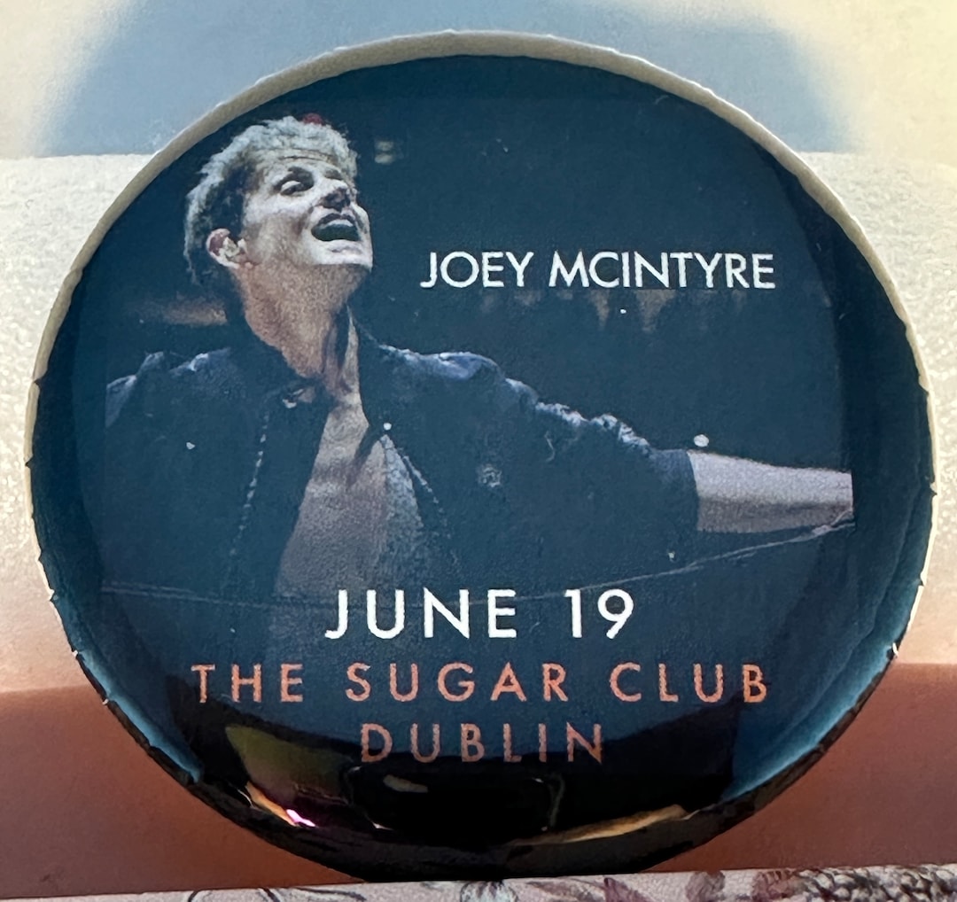 2023 International Dates! Joey Mac Mcintyre! Solojoe Tour Button ...