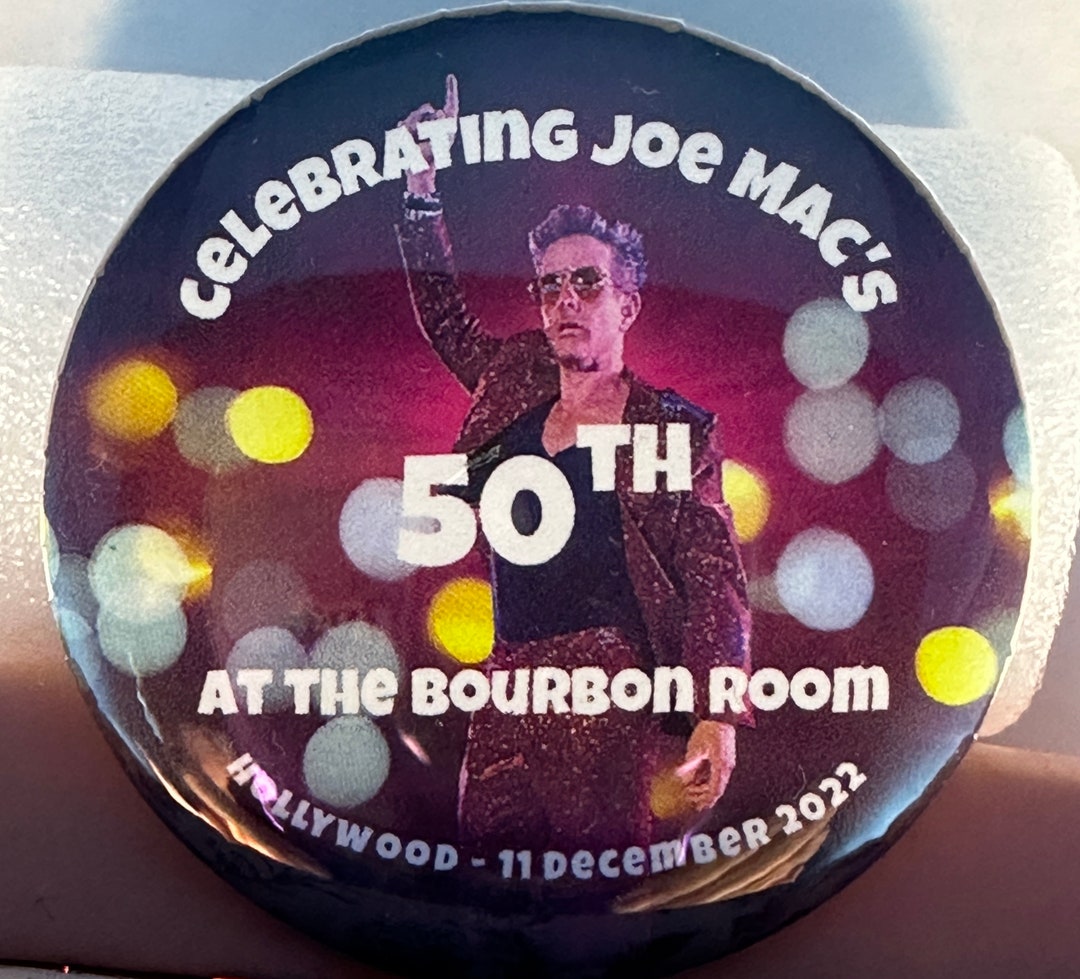 2023 Most US Dates! Joey Mac Mcintyre! Solojoe Tour! 2.25" Button/pin ...
