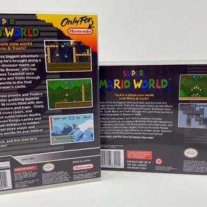 Super Nintendo or Super Famicom (PAL/JPN) Custom Game Cases. 100’s of ...