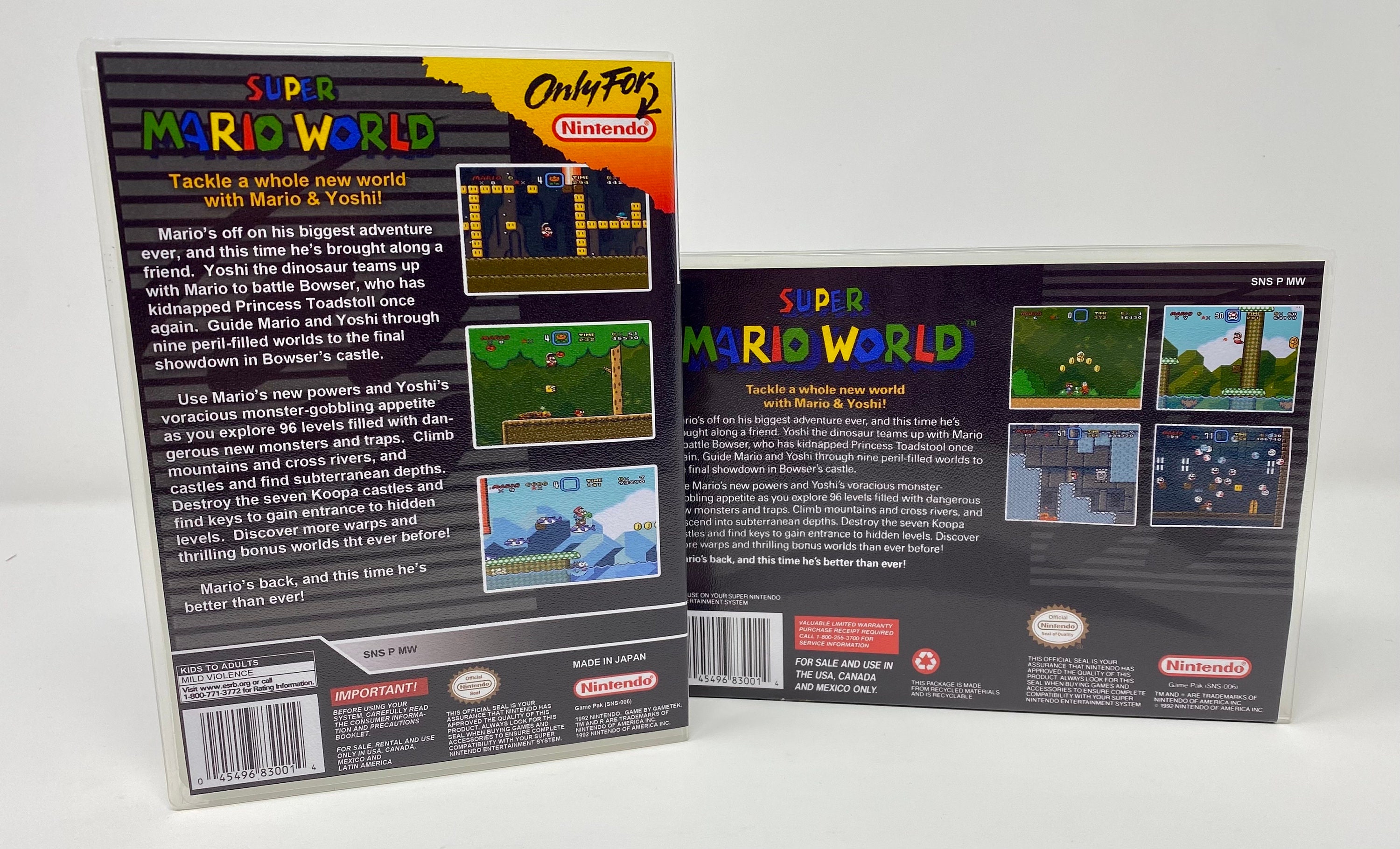 Super Nintendo or Super Famicom (PAL/JPN) Custom Game Cases. 100’s of ...